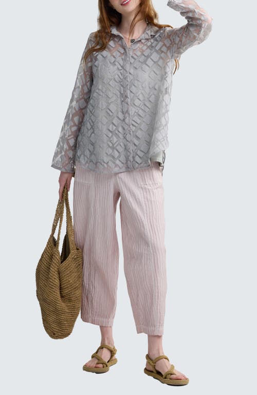 LUUKAA LUUKAA Maren Artisanal Polyamide-Viscose Tunic Shirt
